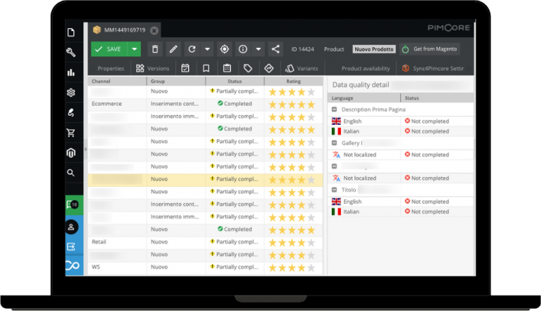PIM e Data Quality | Esse Solutions Pimcore Platinum Partner
